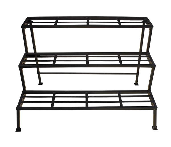 3 Step Plant Stand for Outddor Balcony Garden Use - Furnifyfactory.com